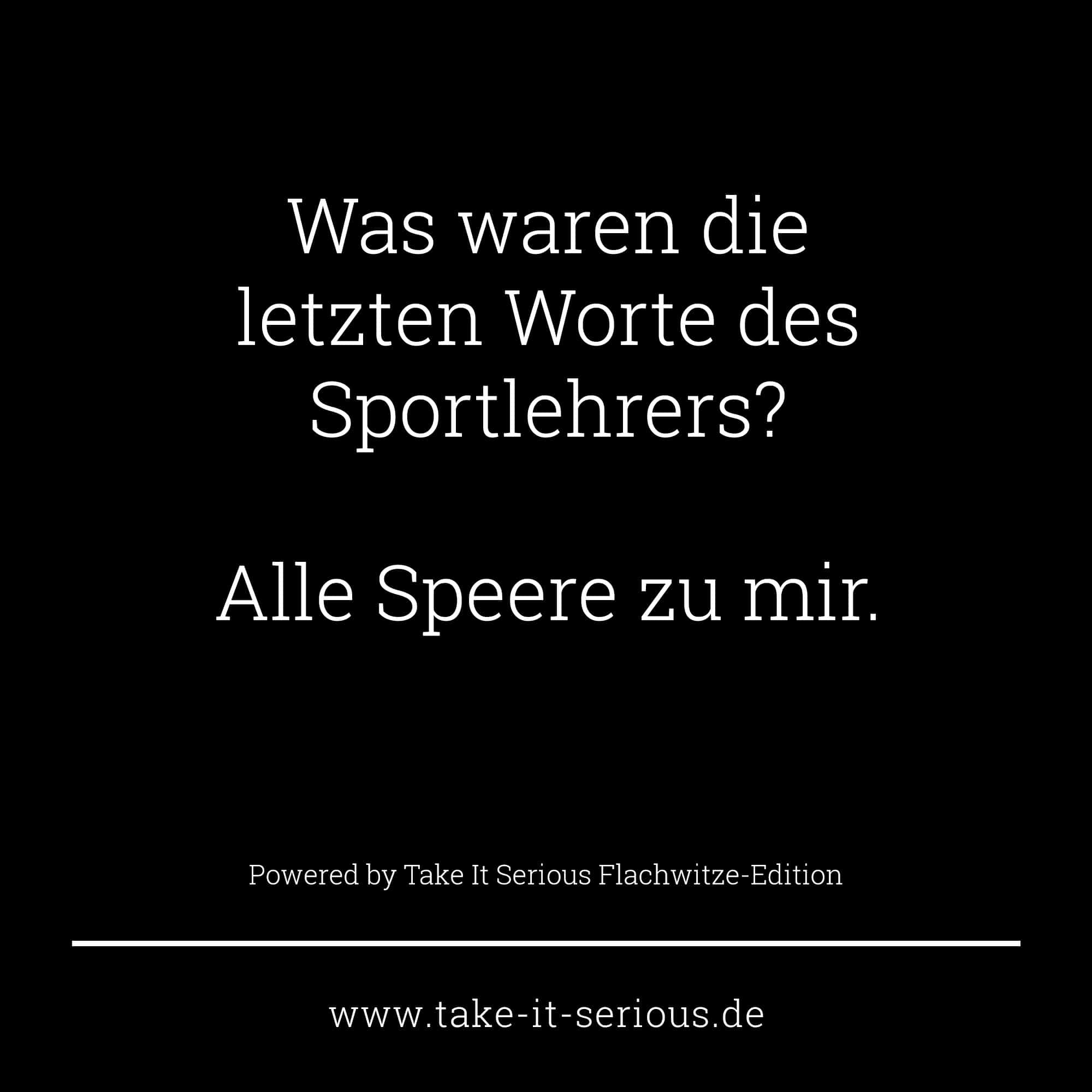 Die besten Flachwitze für den Sommer 2021 - Take It Serious